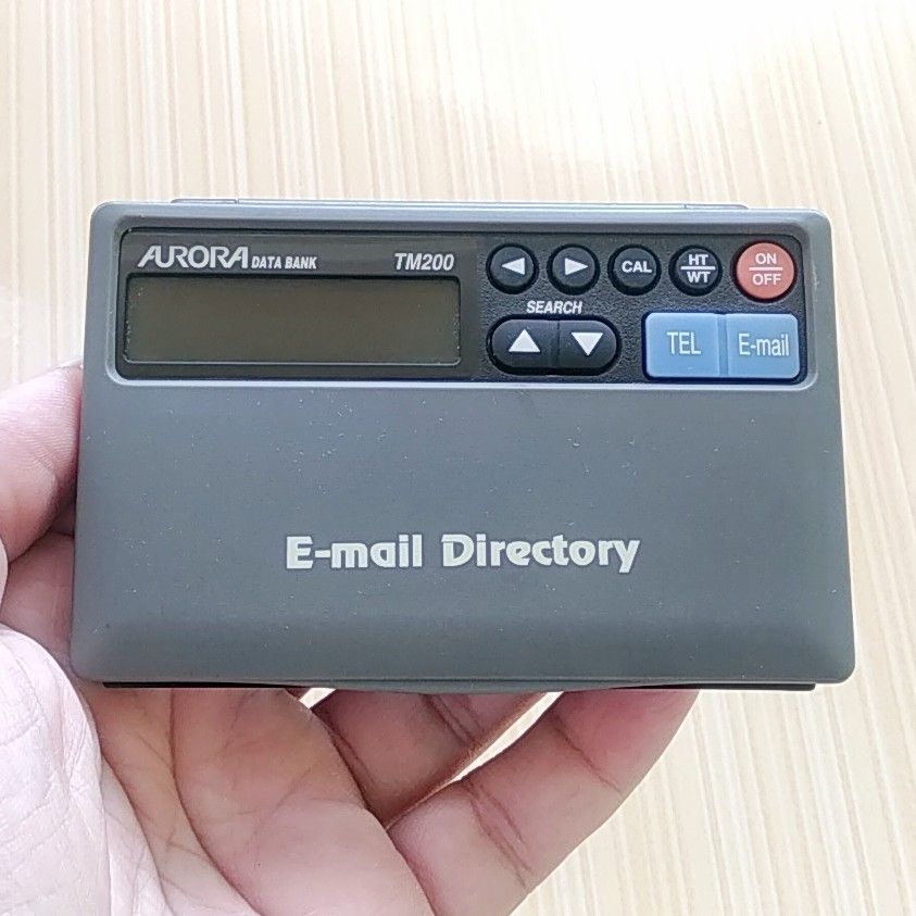 Aurora Data Bank Email & Telp Directory Pocket Bekas Vintage ...