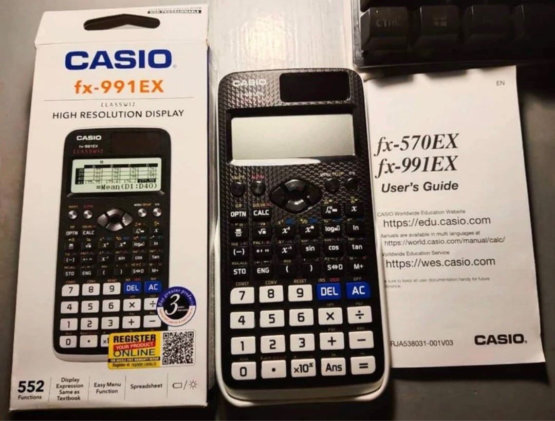 Authentic 991 EX Casio Calculator (Money Back Guarantee), Computers ...
