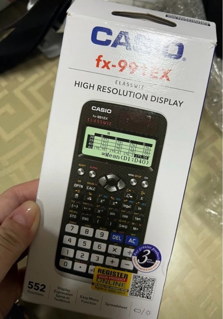 Authentic 991 EX Casio Calculator (Money Back Guarantee), Computers ...