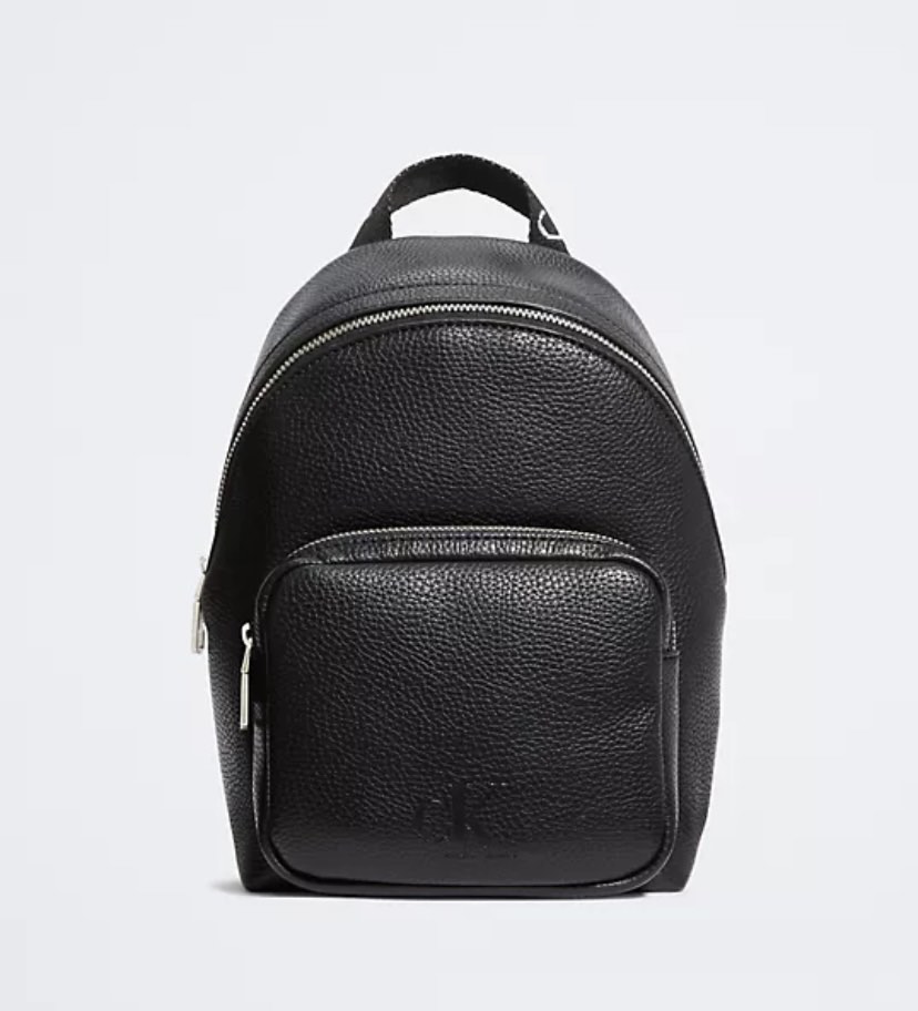 AUTHENTIC ‼️ Calvin Klein Mini Leather Backpack, Women's Fashion, Bags ...