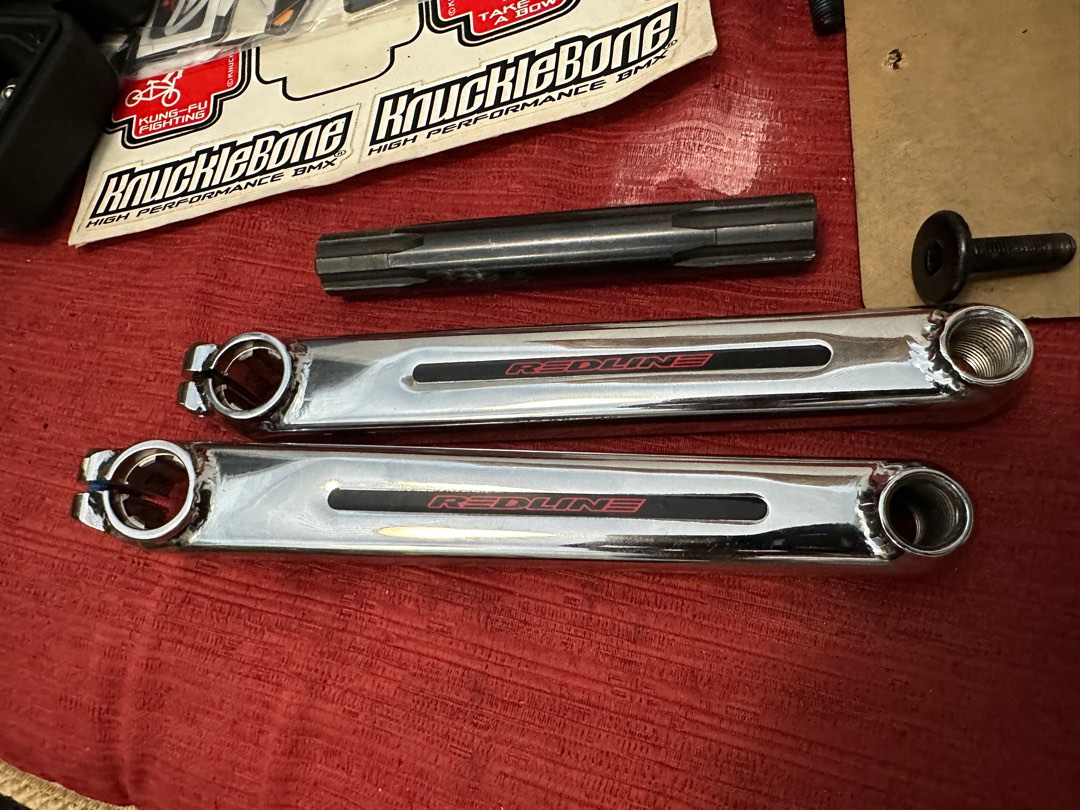AUTHENTIC REDLINE FLITE CRANKS, Sports Equipment, Bicycles & Parts ...