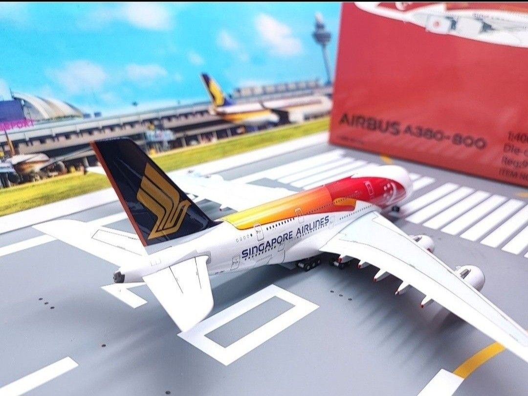 Aviation 400 1:400 A380 Singapore Airlines (SG50 Livery) 9V-SKI, Hobbies & Toys, Toys & Games on ...