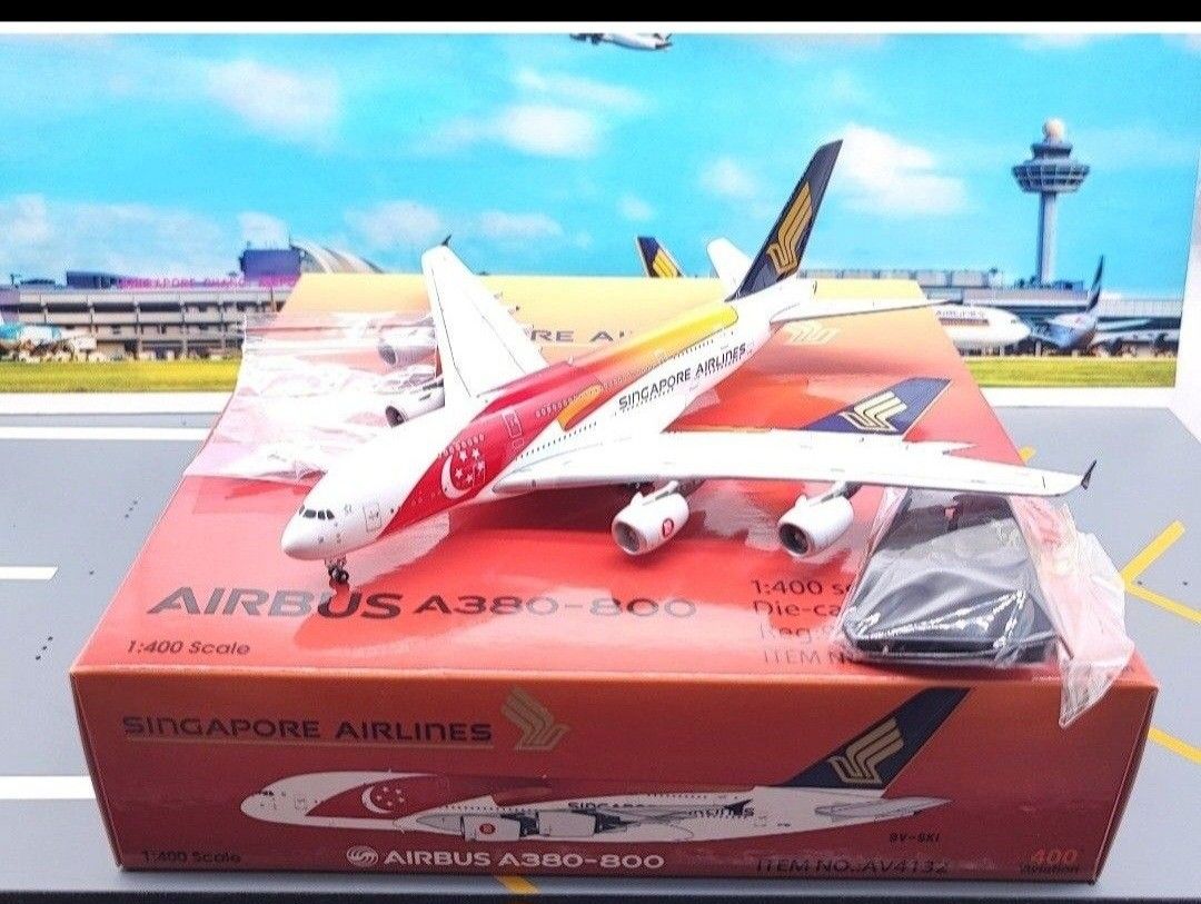 Aviation 400 1:400 A380 Singapore Airlines (SG50 Livery) 9V-SKI ...