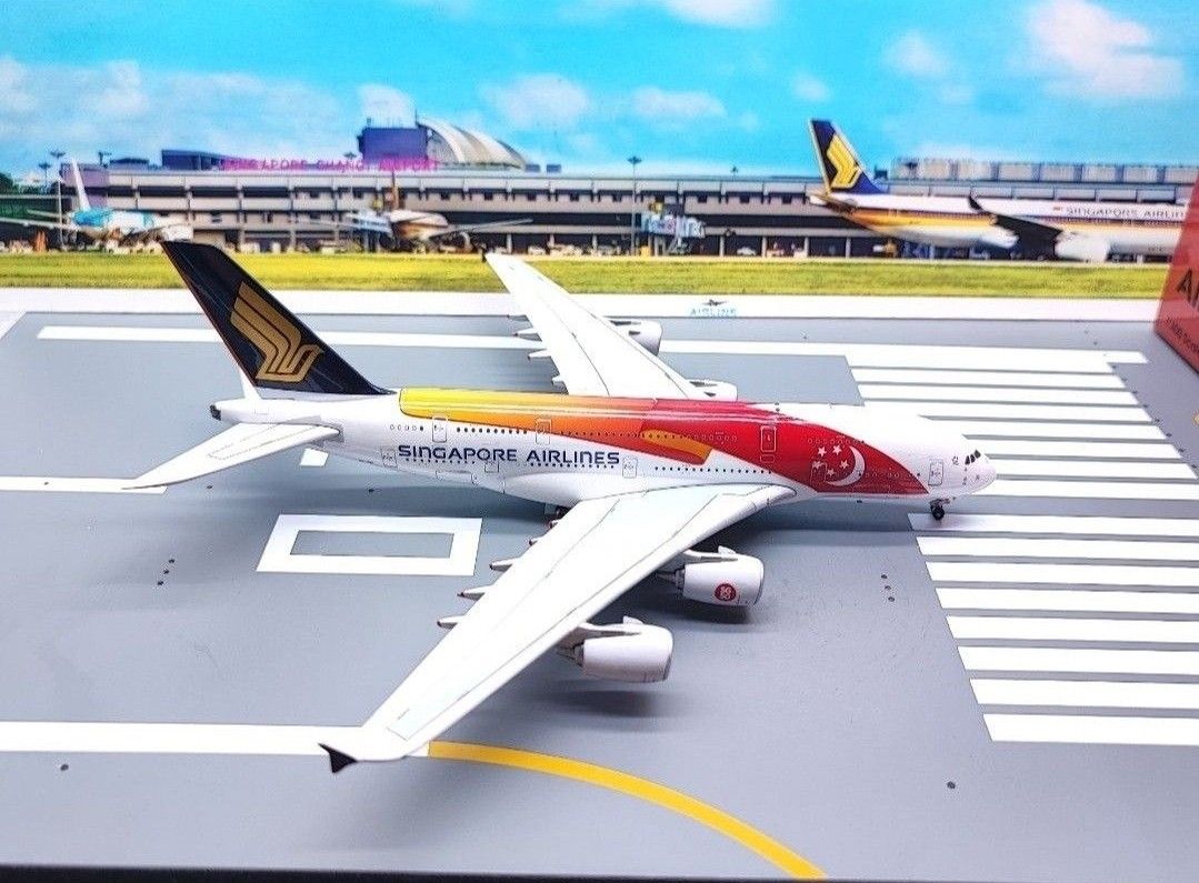 Aviation 400 1:400 A380 Singapore Airlines (SG50 Livery) 9V-SKI ...