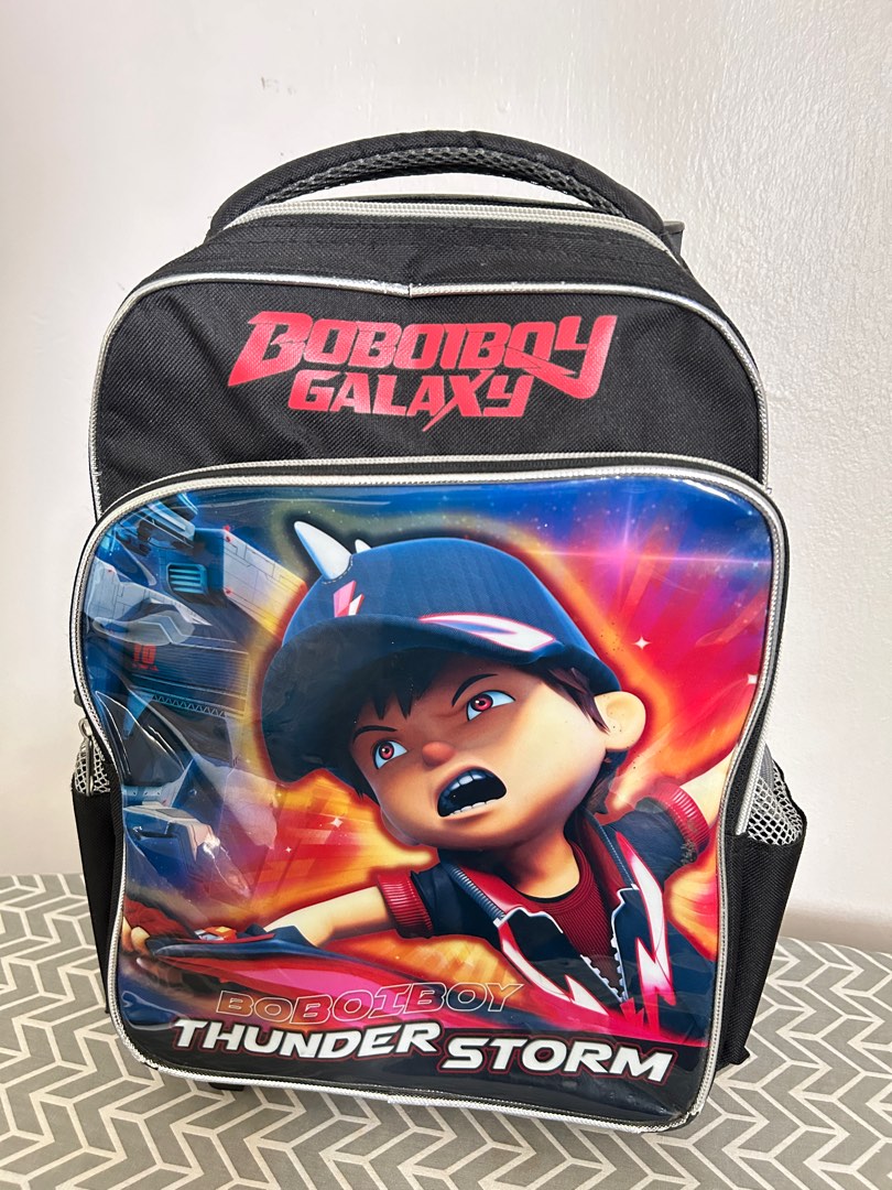 Original Beg Tarik Boboiboy, Men's Fashion, Bags, Backpacks on Carousell