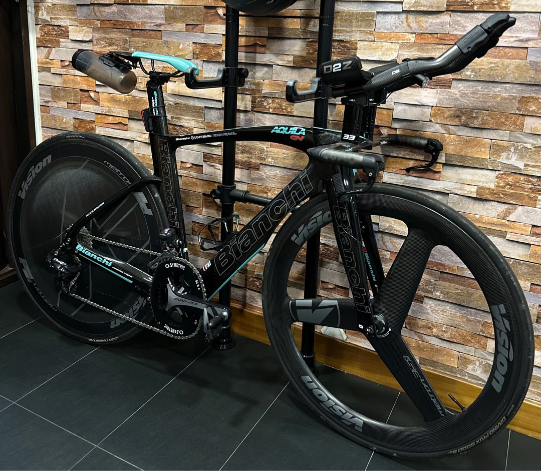 Bianchi Aquila CV TT Bike, Sports Equipment, Bicycles & Parts, Bicycles ...