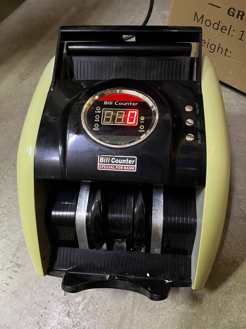 Bill Money Notes Counter, Everything Else on Carousell