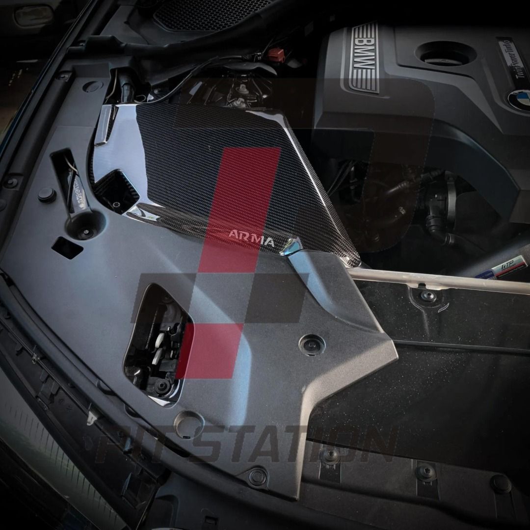 BMW G30 530i / 540i Carbon Fiber Cold Air Intake, 汽車配件, 改裝、內外零件 - Carousell