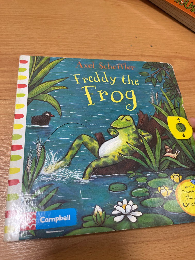 Board books Campbell Freddy The Frog lift the flap books, Hobbies ...