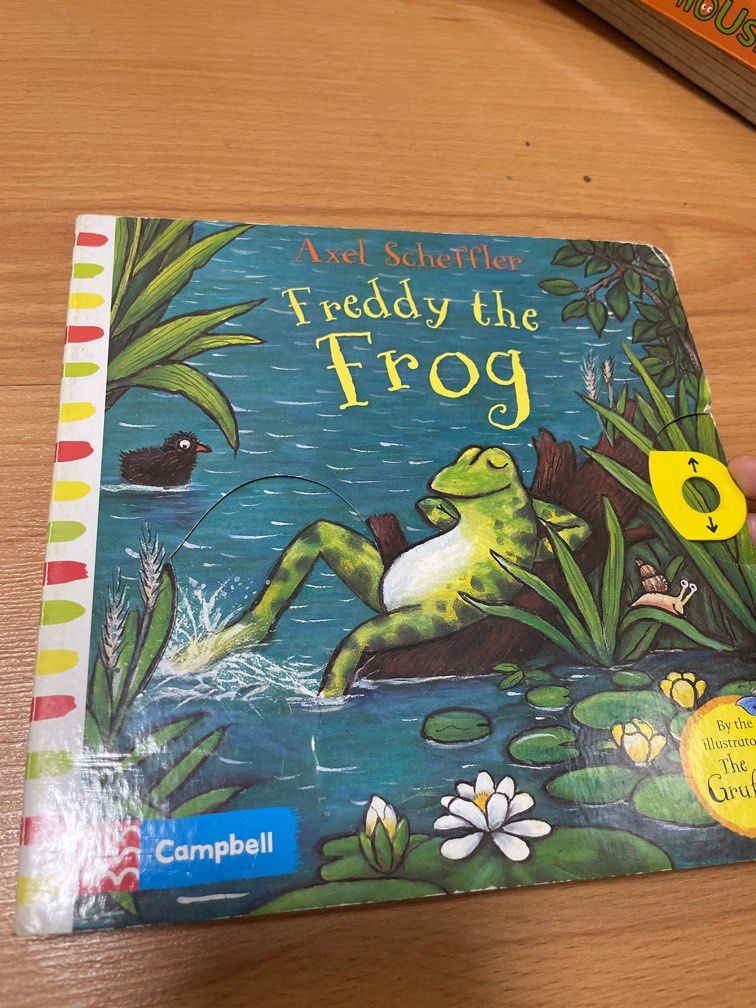 Board books Campbell Freddy The Frog lift the flap books, Hobbies ...