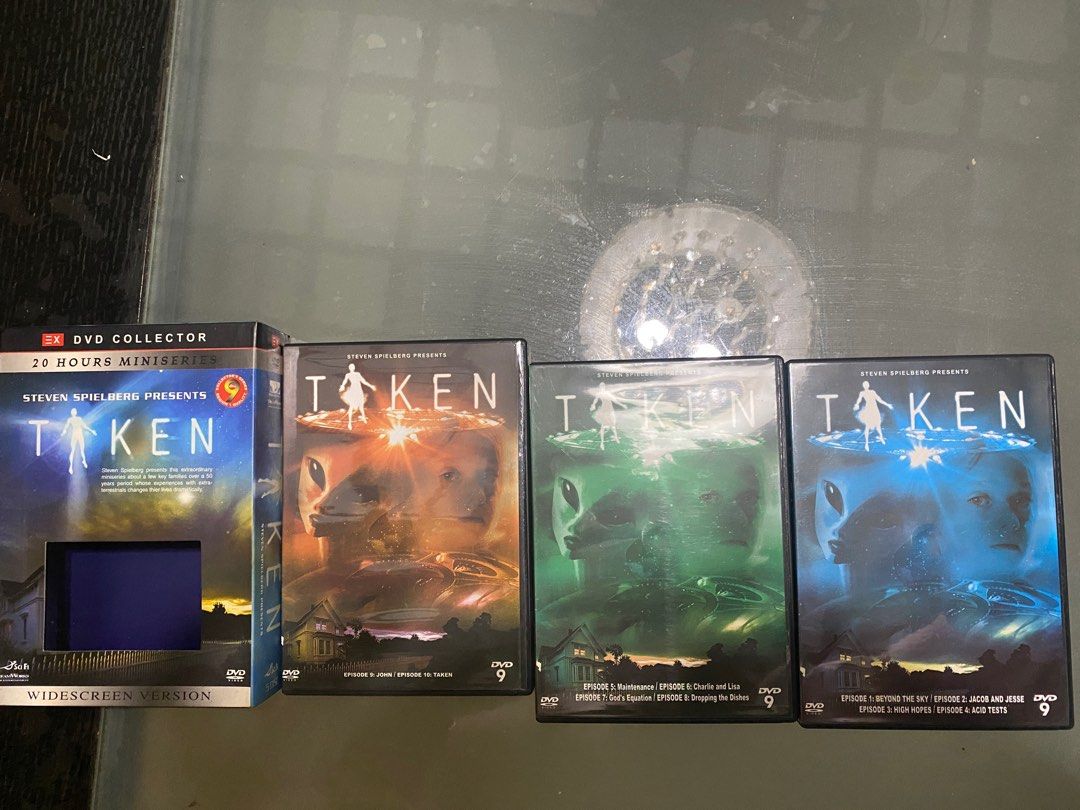 Boxed Set Taken DVD, Hobbies & Toys, Music & Media, CDs & DVDs on Carousell