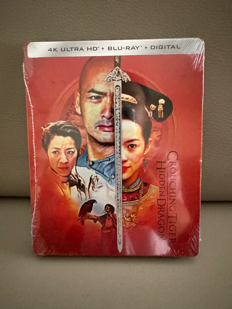 Brand New Sealed Crouching Tiger Hidden Dragon 4K + Blu-ray + Digital ...