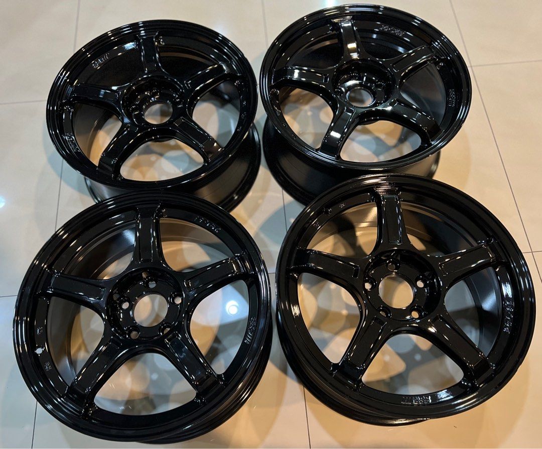 Brand New Genuine Original SSR GTX03 Wheels Rims 18inch, Car Accessories, Tyres & Rims on Carousell