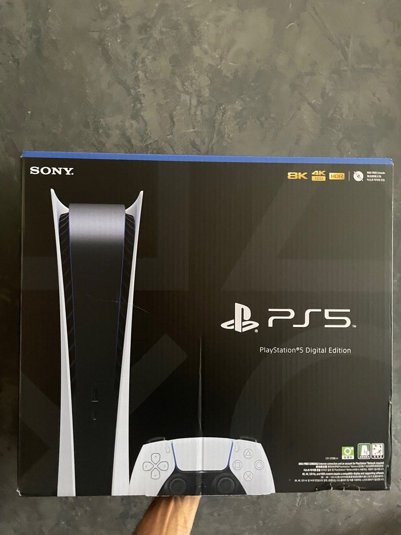 Brand New Sony PS5 - PlayStation 5 Console | Digital Version | CFI ...