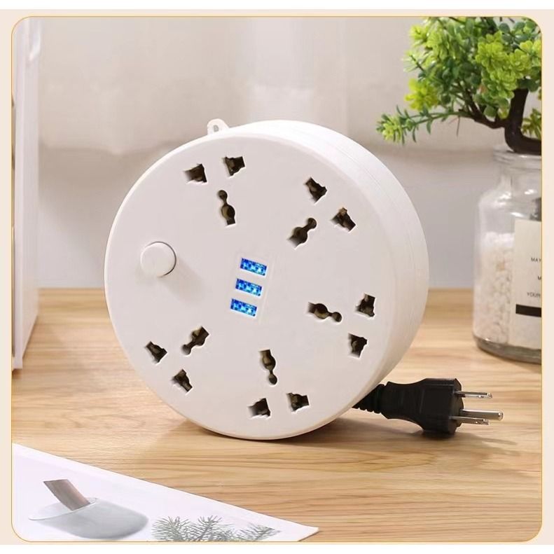 British European Standard Universal Sockets 5 Sockets 3 USB Ports 2 ...