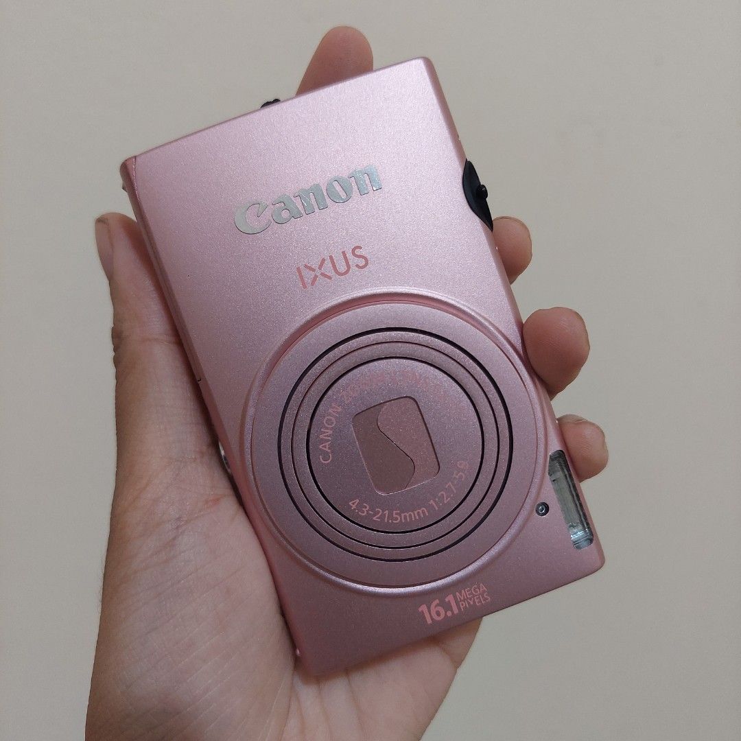 Canon Ixus 125 HS digicam digital camera pink, Photography, Cameras on ...