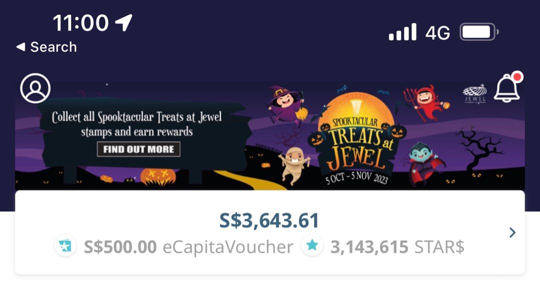 Capital land voucher, Tickets & Vouchers, Vouchers on Carousell