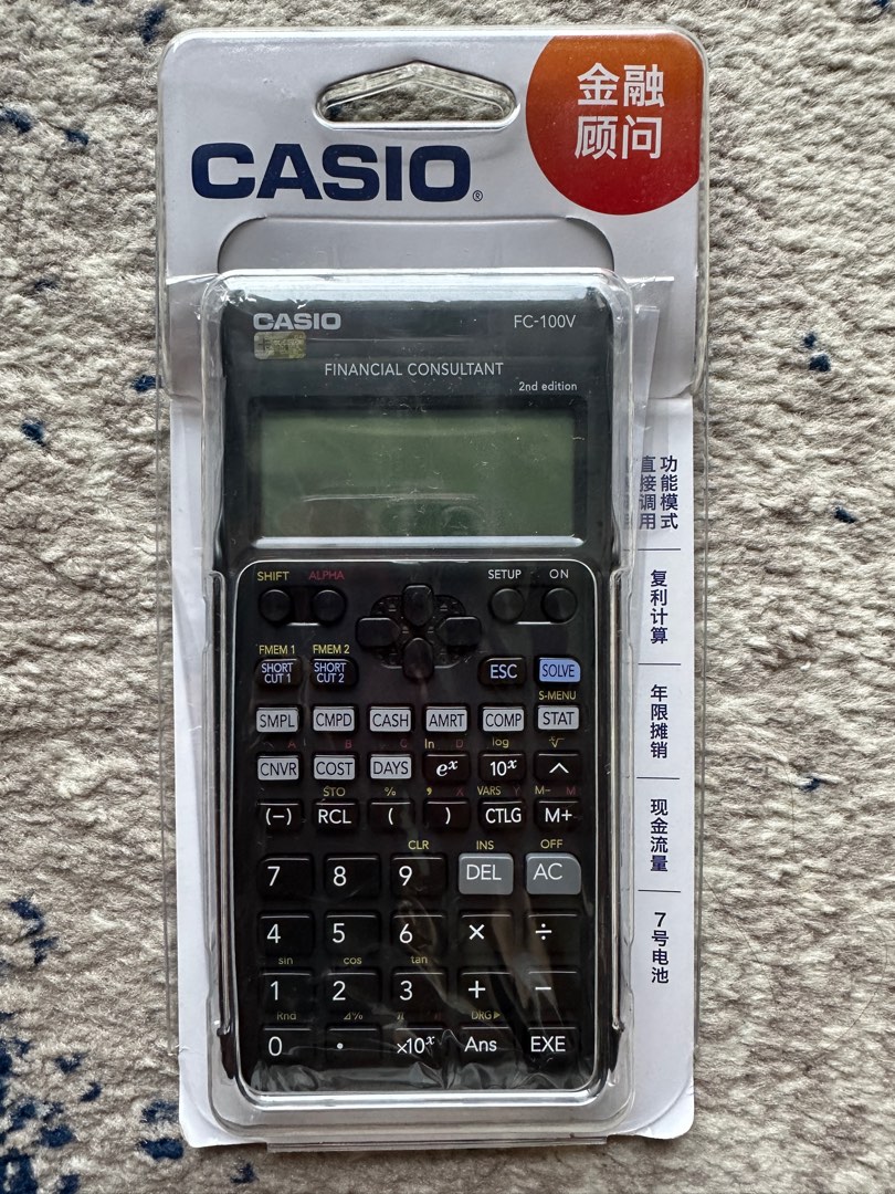 CASIO FC-100V (2nd edition), Hobbies & Toys, Stationery & Craft ...