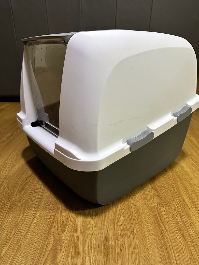 Catit Jumbo Cat Litter Box, Pet Supplies, Homes & Other Pet Accessories ...