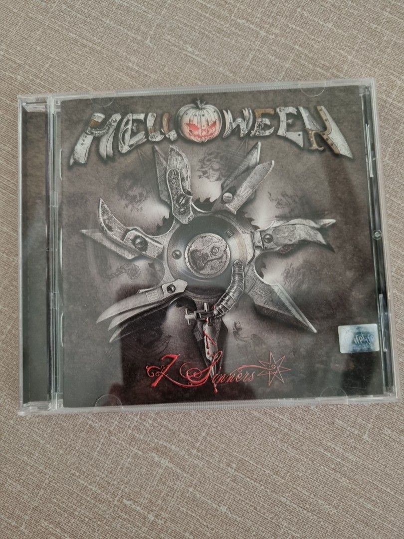 CD Helloween 7 Sinners, Hobbies & Toys, Music & Media, CDs & DVDs on ...
