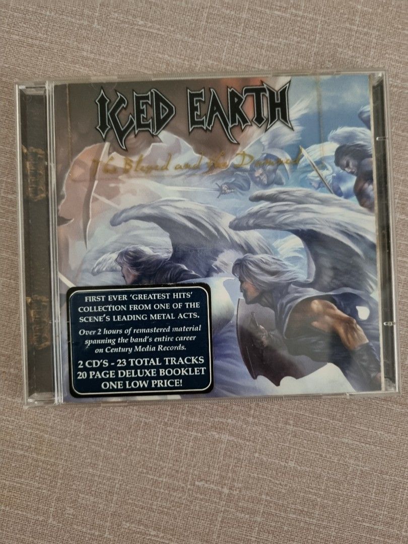 CD Iced Earth The Blessed And The Damned 2CD, Hobbies & Toys, Music ...