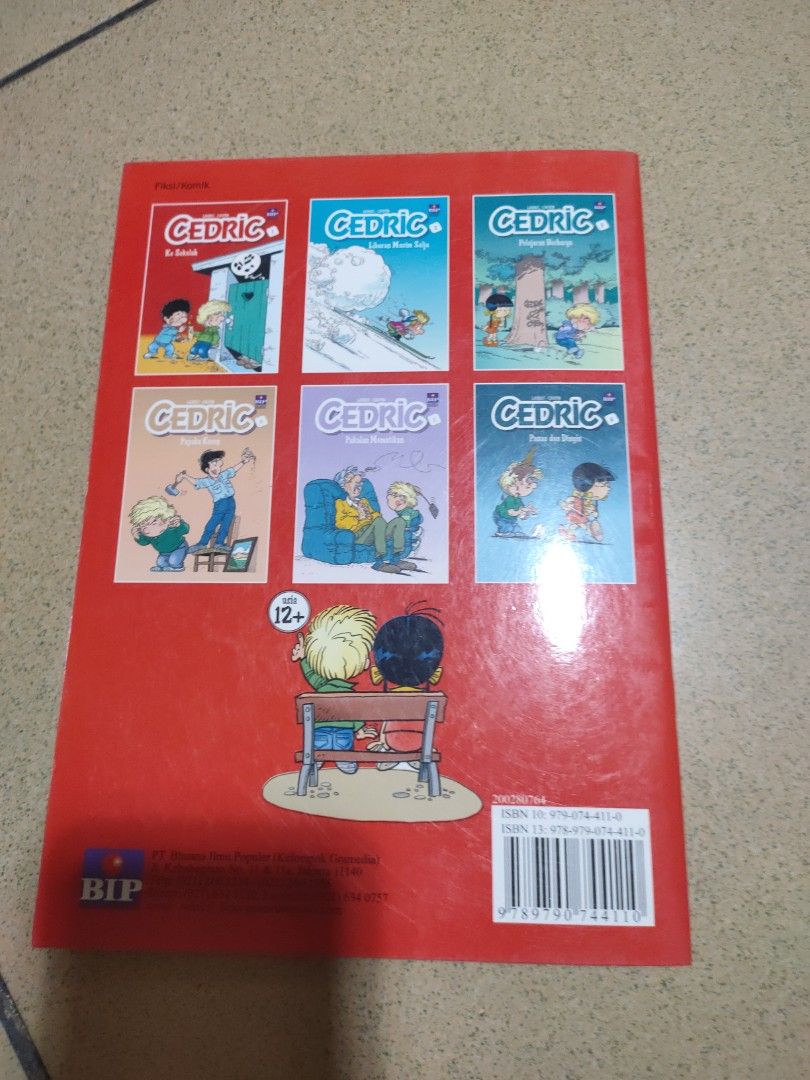 Cedric ke sekolah, Buku & Alat Tulis, Komik dan Manga di Carousell