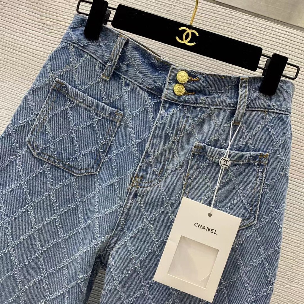 Chanel Jeans, Women's Fashion, Bottoms, Jeans on Carousell