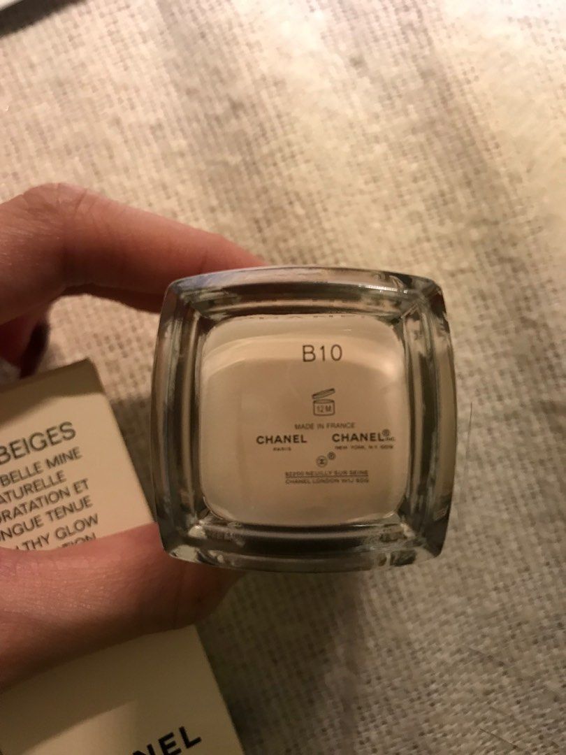 Chanel les beige foundation B10, Beauty & Personal Care, Face, Makeup ...
