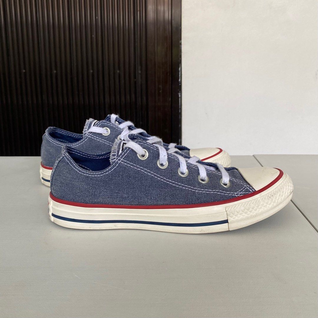 Classic Denim Converse, Women's Fashion, Footwear, Sneakers on Carousell
