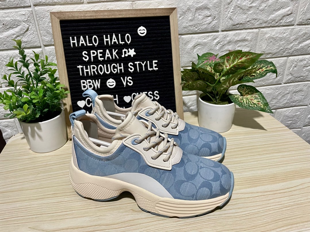 COACH C270 Tech Runner Size 5, Women's Fashion, Footwear, Sneakers on ...