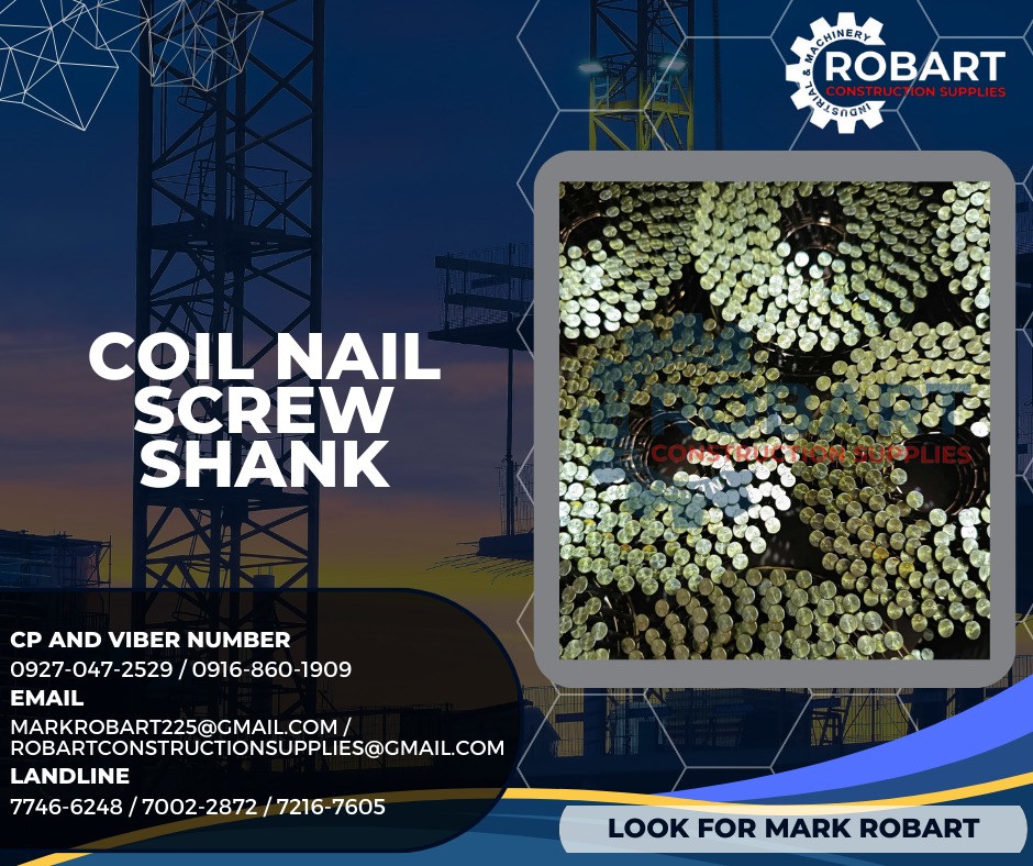 Coil Nail Screw Shank, Commercial & Industrial, Construction Tools ...
