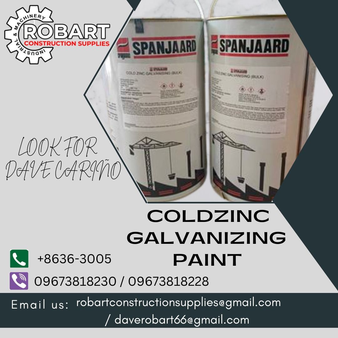COLDZINC GALVANIZING PAINT, Commercial & Industrial, Construction Tools ...