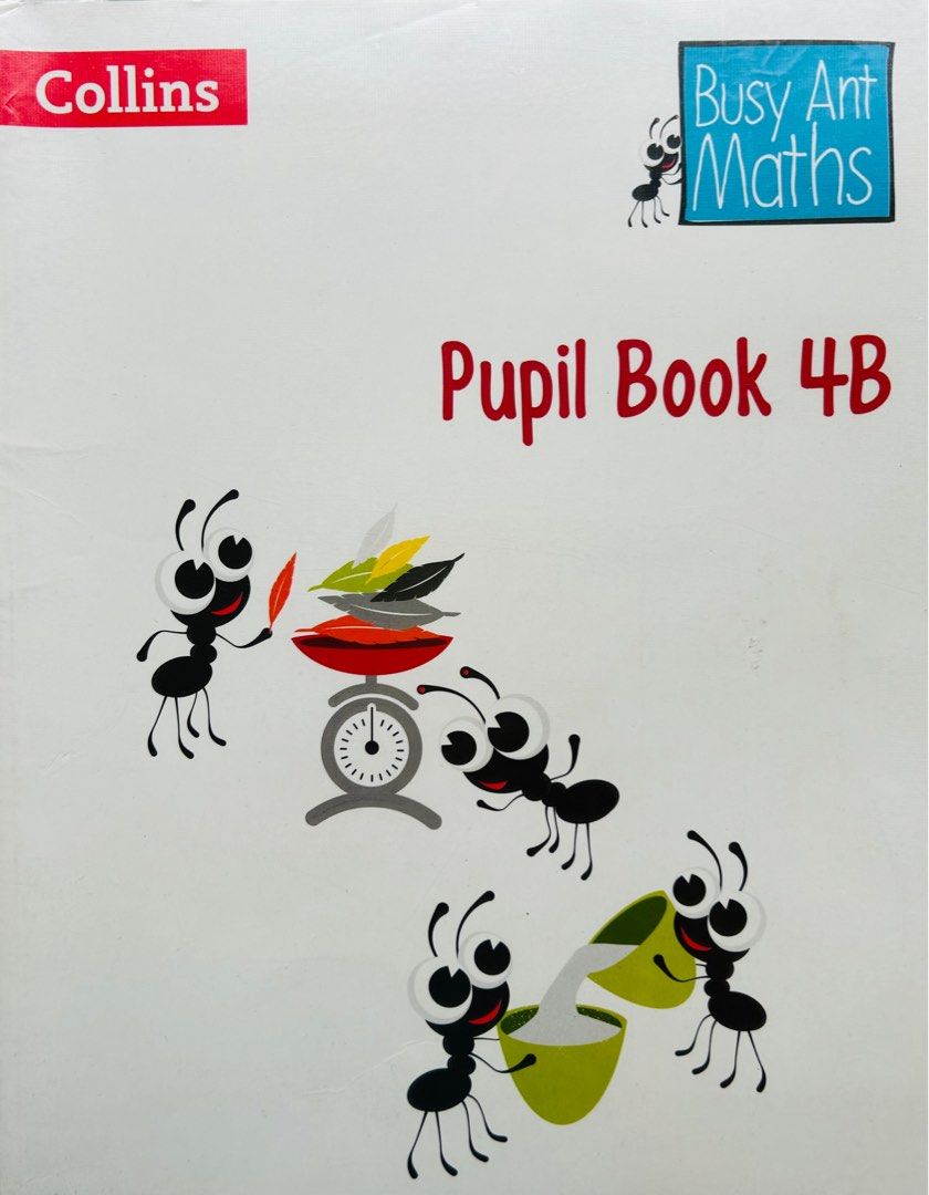 Collins Busy Ant Maths pupil book 4B, Hobbies & Toys, Books & Magazines ...
