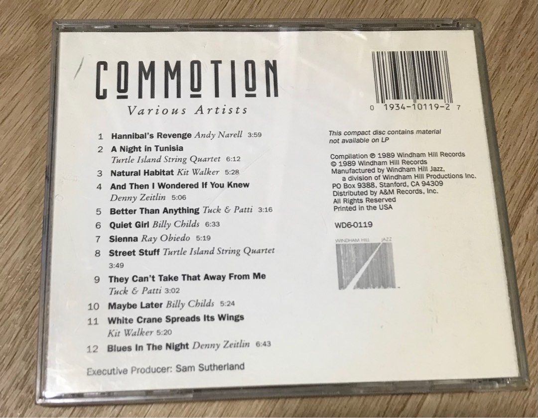 Commotion CD, Hobbies & Toys, Music & Media, CDs & DVDs on Carousell