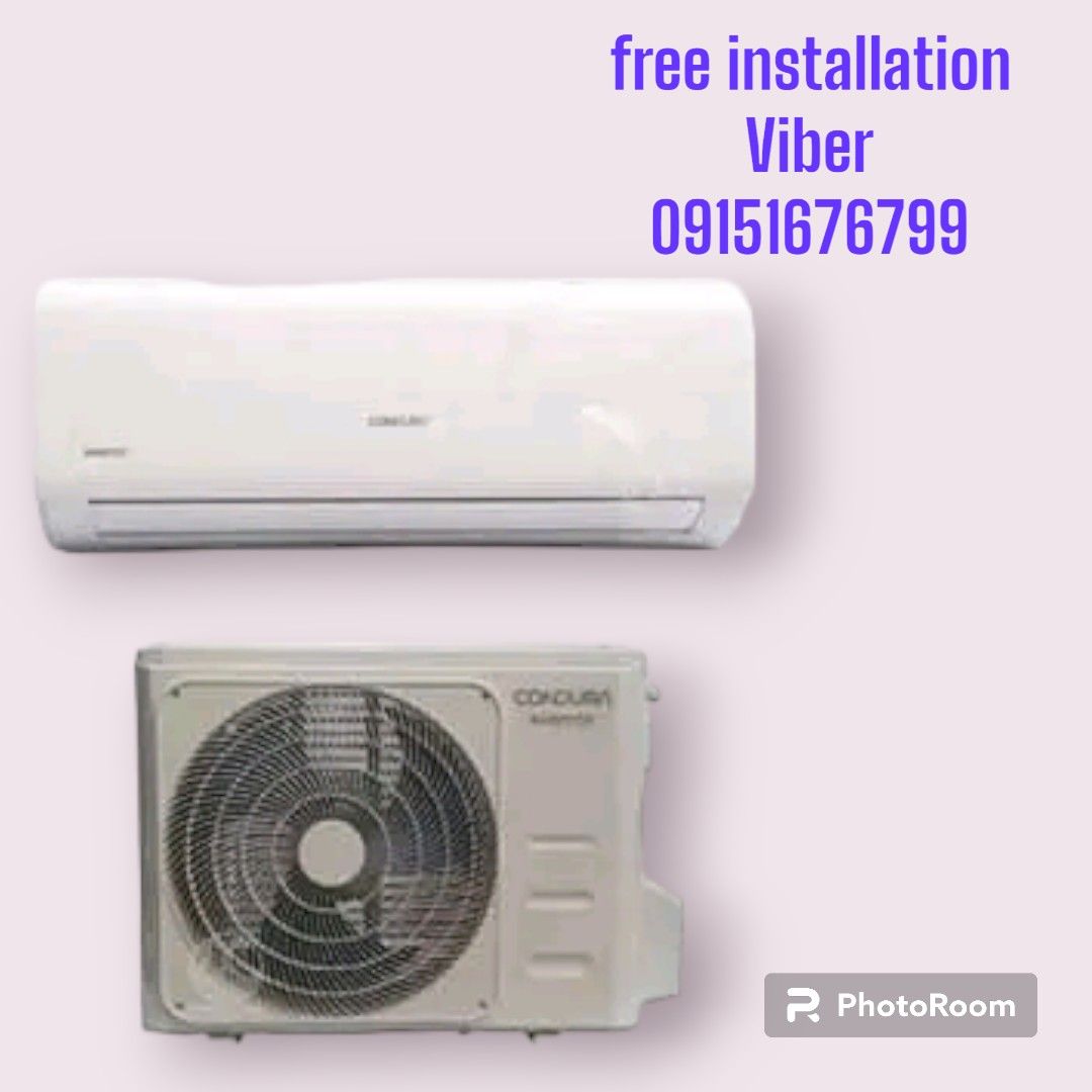 condura split type inverter Aircon with free installation brand new ...