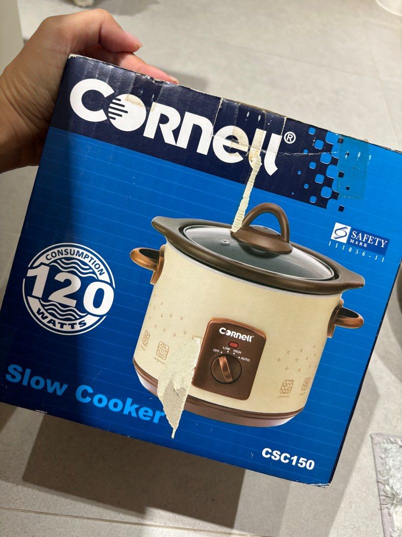 1.5L Cornell slow cooker, TV & Home Appliances, Kitchen Appliances ...