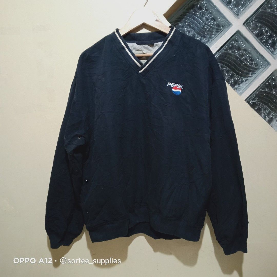 PEPSI CREST SIGNATURE COLLECTION EMBROIDERED VINTAGE GOLF PULLOVER ...