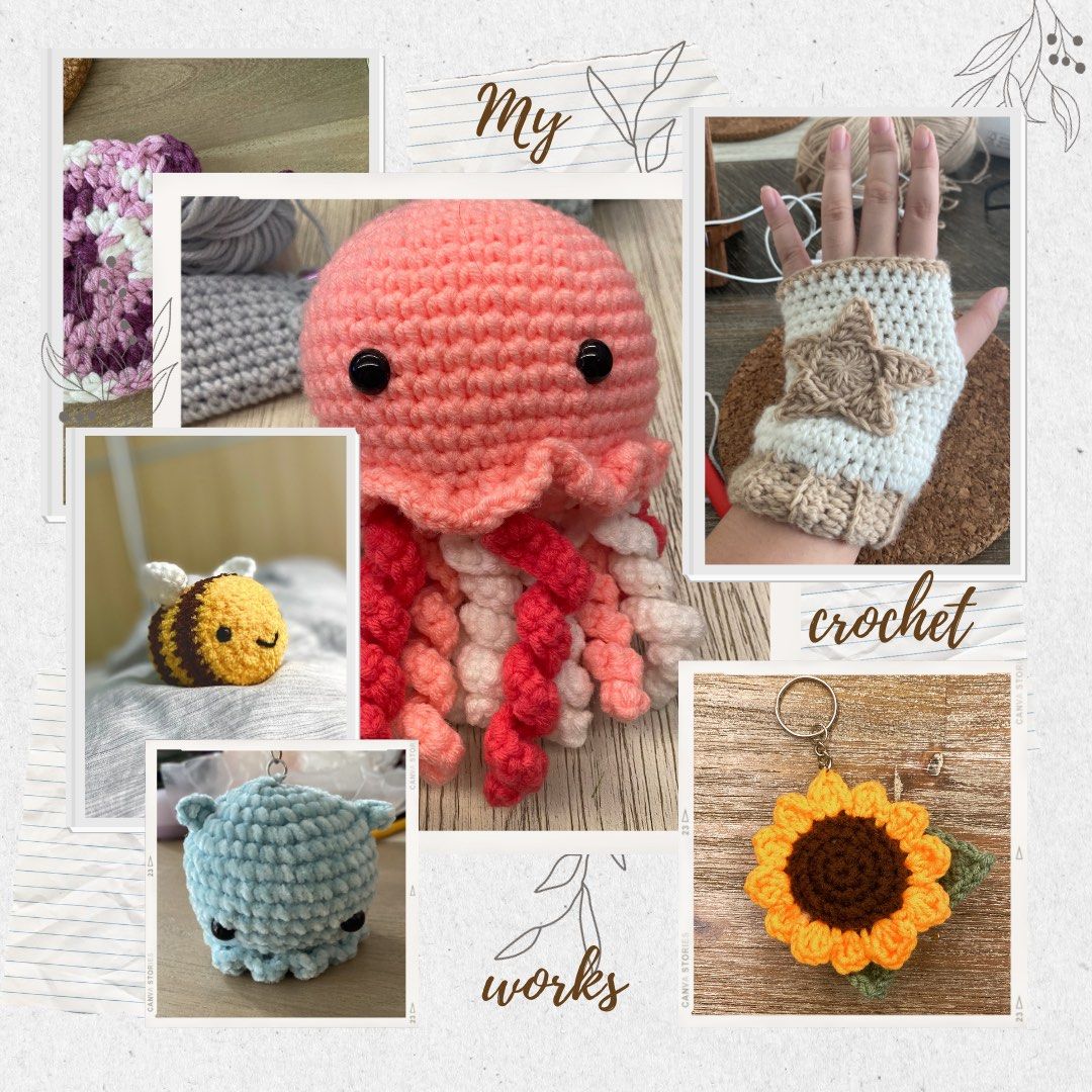 crochet commissions!!, Hobbies & Toys, Stationery & Craft, Handmade Craft on Carousell