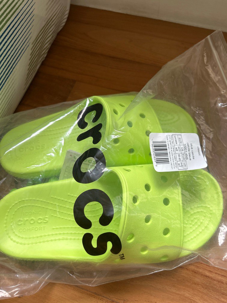 Crocs slides, Men's Fashion, Footwear, Casual shoes on Carousell