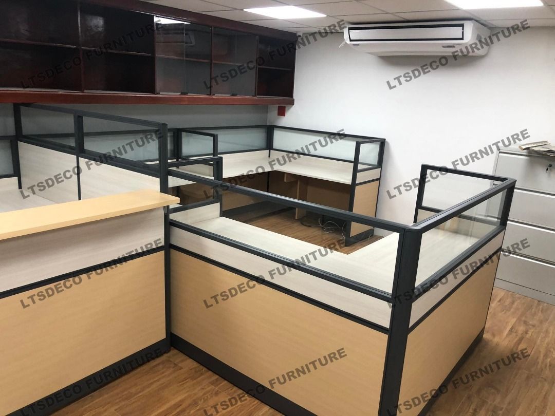CUBICLE WORKSTATION BPO TABLE FURNITURE OFFICE PARTITIONS, Furniture ...
