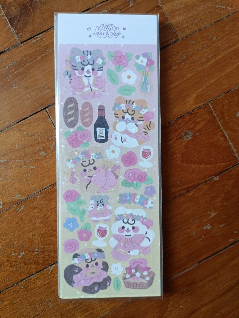 cute korean sticker sheets, Hobbies & Toys, Stationery & Craft, Art ...