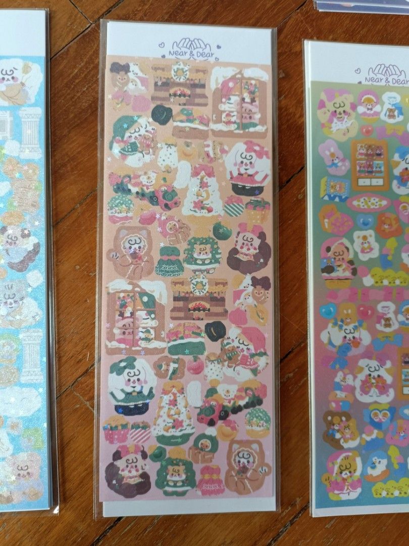 cute korean sticker sheets, Hobbies & Toys, Stationery & Craft, Art ...