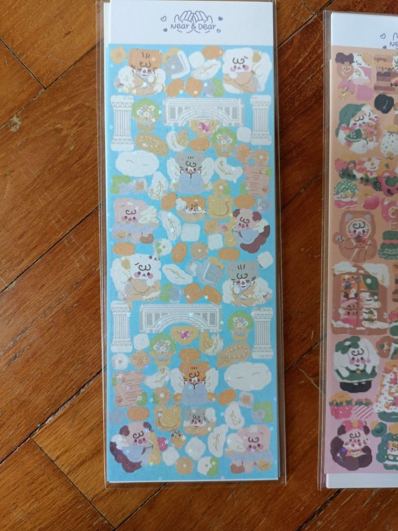 cute korean sticker sheets, Hobbies & Toys, Stationery & Craft, Art ...