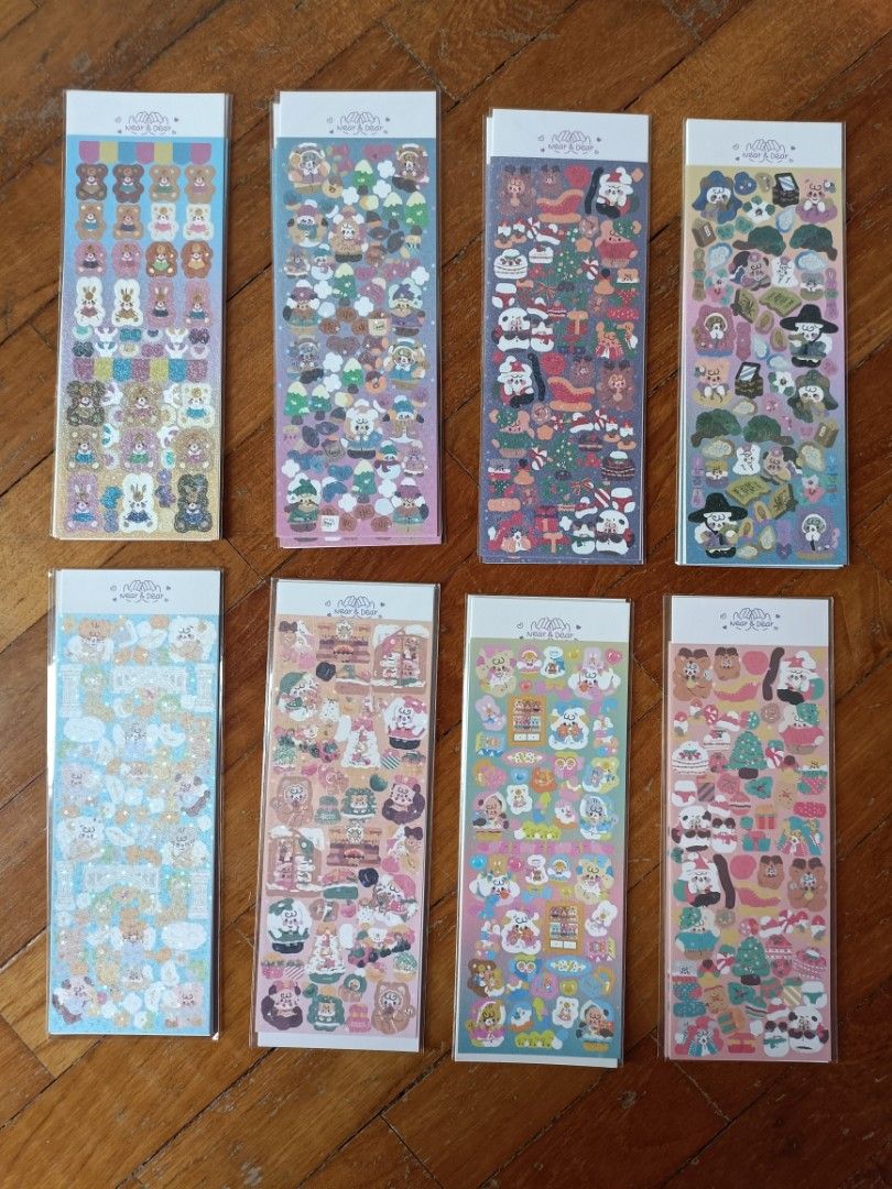 cute korean sticker sheets, Hobbies & Toys, Stationery & Craft, Art ...