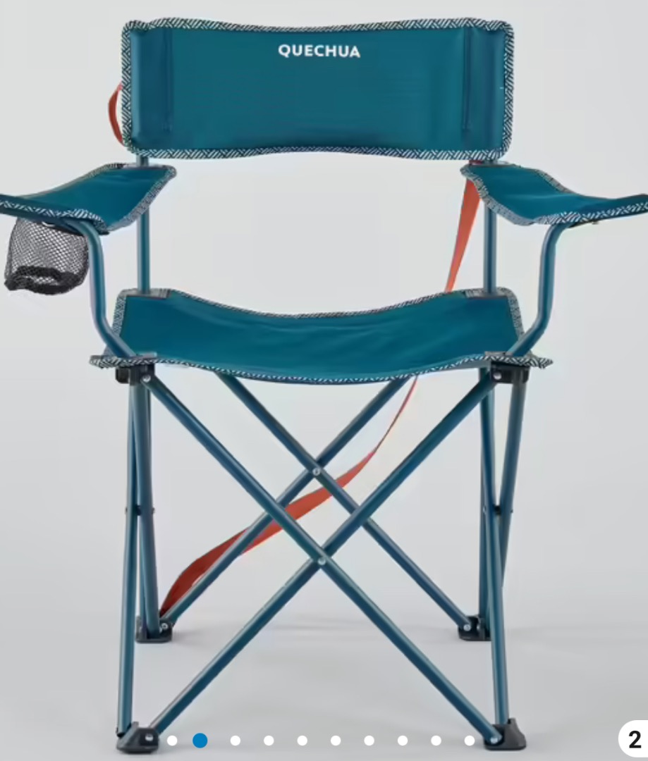 Decathlon outdoor foldable chair, Furniture & Home Living, Outdoor ...