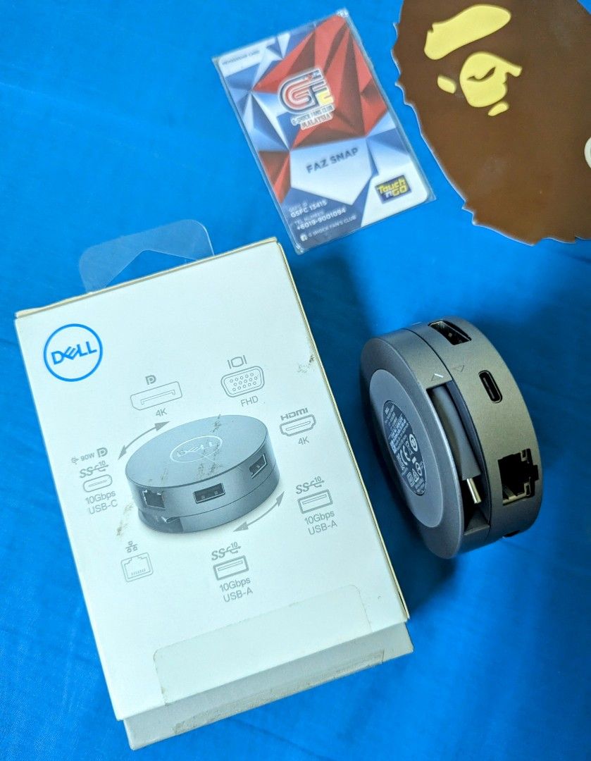 Dell DA310 USB-C 7in1 Multiport Adapter, Computers & Tech, Parts ...