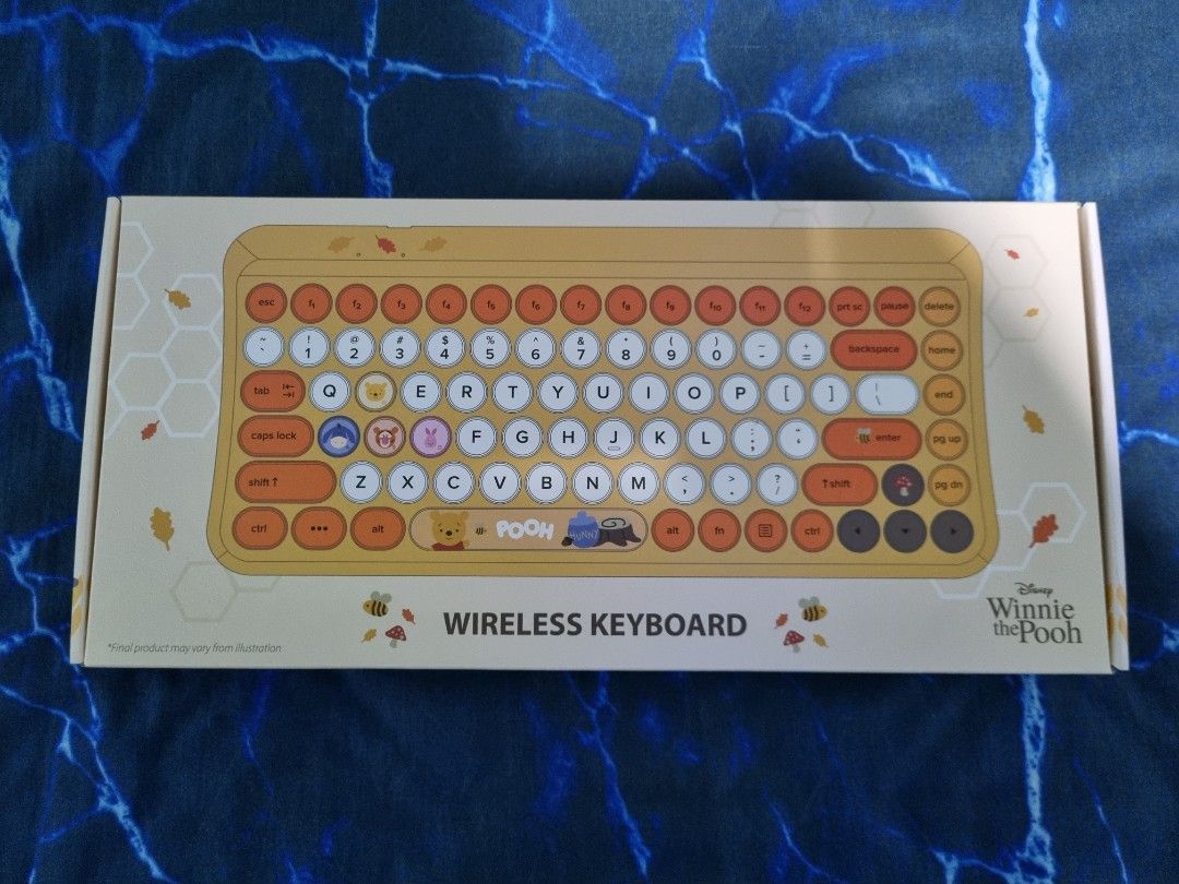 Disney Winnie The Pooh Wireless Keyboard, Computers & Tech, Parts ...