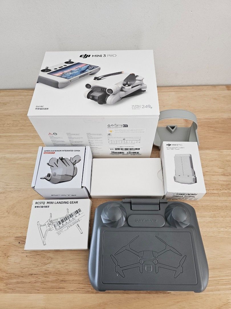 DJI Mini 3 Pro, RC1 and many freebies! Mint! [optional add-ons 15 ...