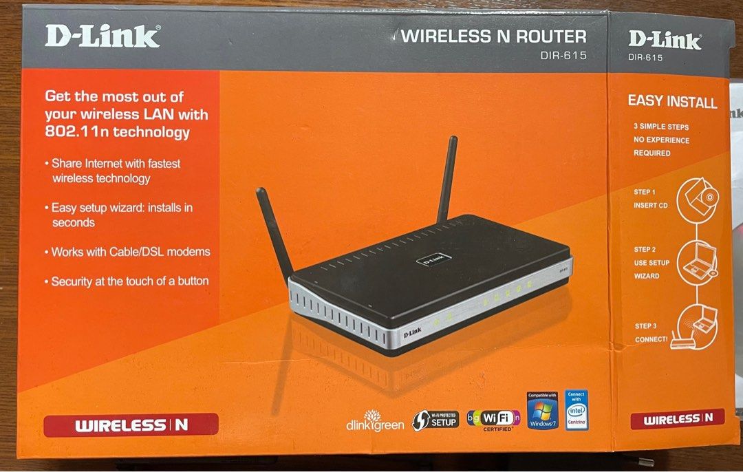 D-Link wireless N router for clearance sale, Computers & Tech, Parts ...