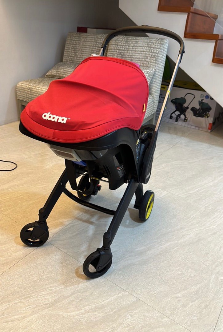 Doona Red, Babies & Kids, Going Out, Strollers on Carousell